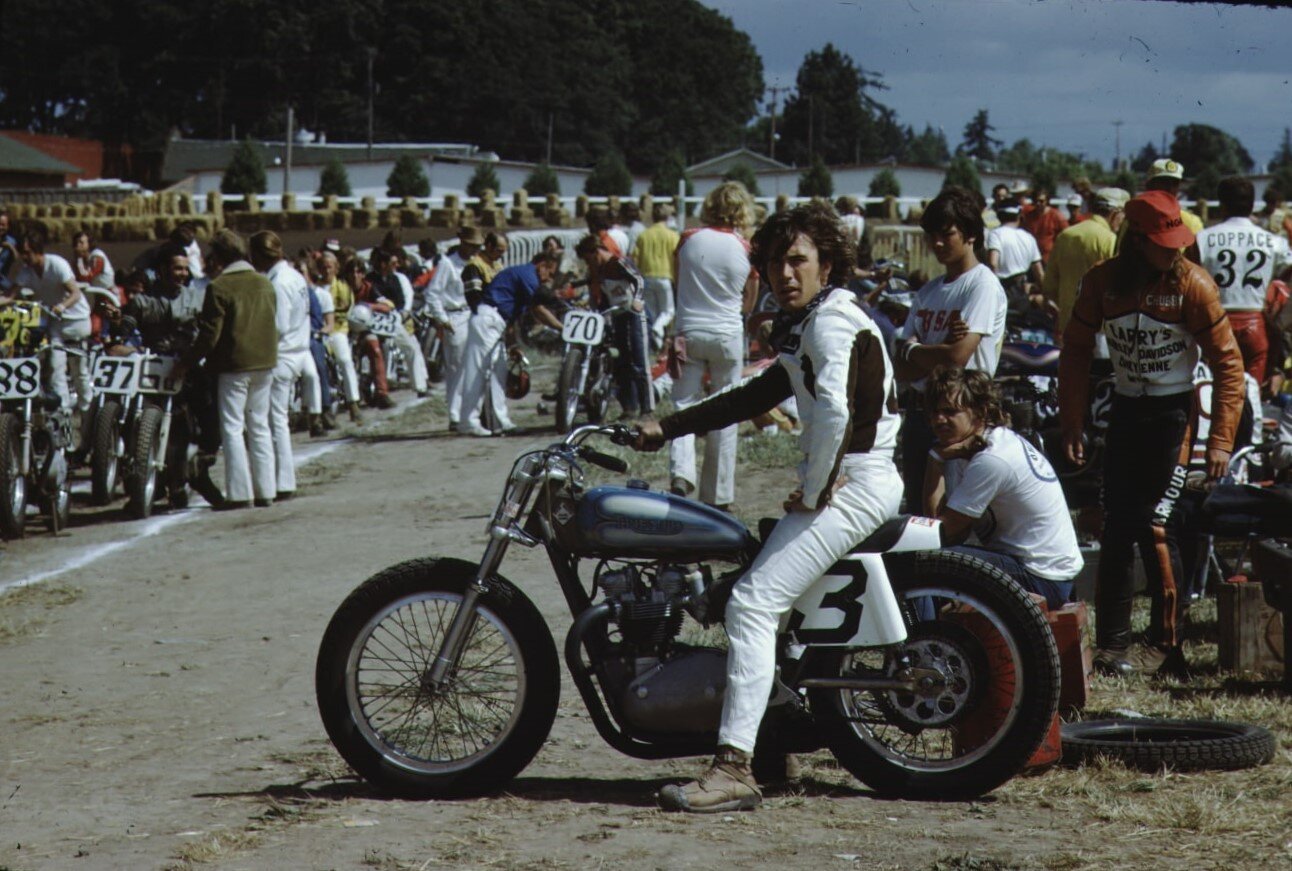 The Big Names Of 1972 Ama Race At Salem 1/2 Mile Flat Track