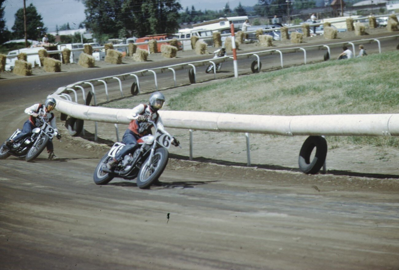 The Big Names Of 1972 Ama Race At Salem 1/2 Mile Flat Track